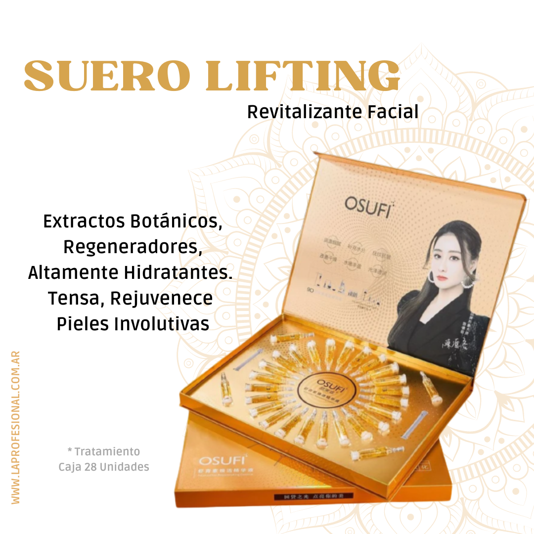 SUERO LIFTING REVITALIZANTE ASTAXANTINA 21D GOLD – La Profesional ...