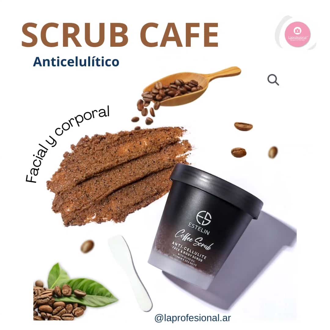 SCRUB CAFE – ESTELIN – La Profesional – Business & Estética – Córdoba, Arg