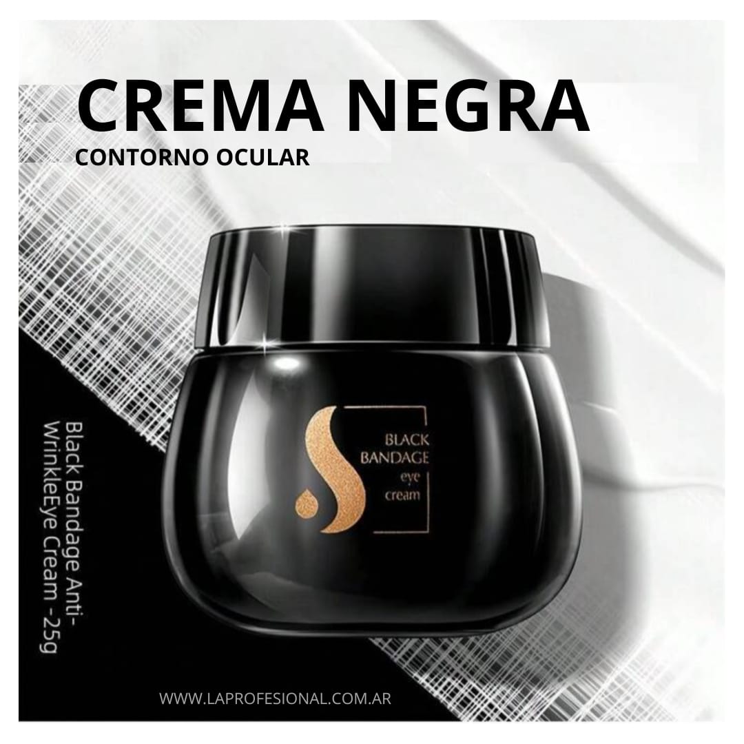 CREMA NEGRA CONTORNO OCULAR – La Profesional – Business & Estética ...