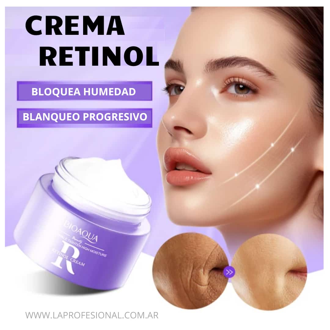 CREMA RETINOL BIOAQUA – La Profesional – Business & Estética – Córdoba, Arg