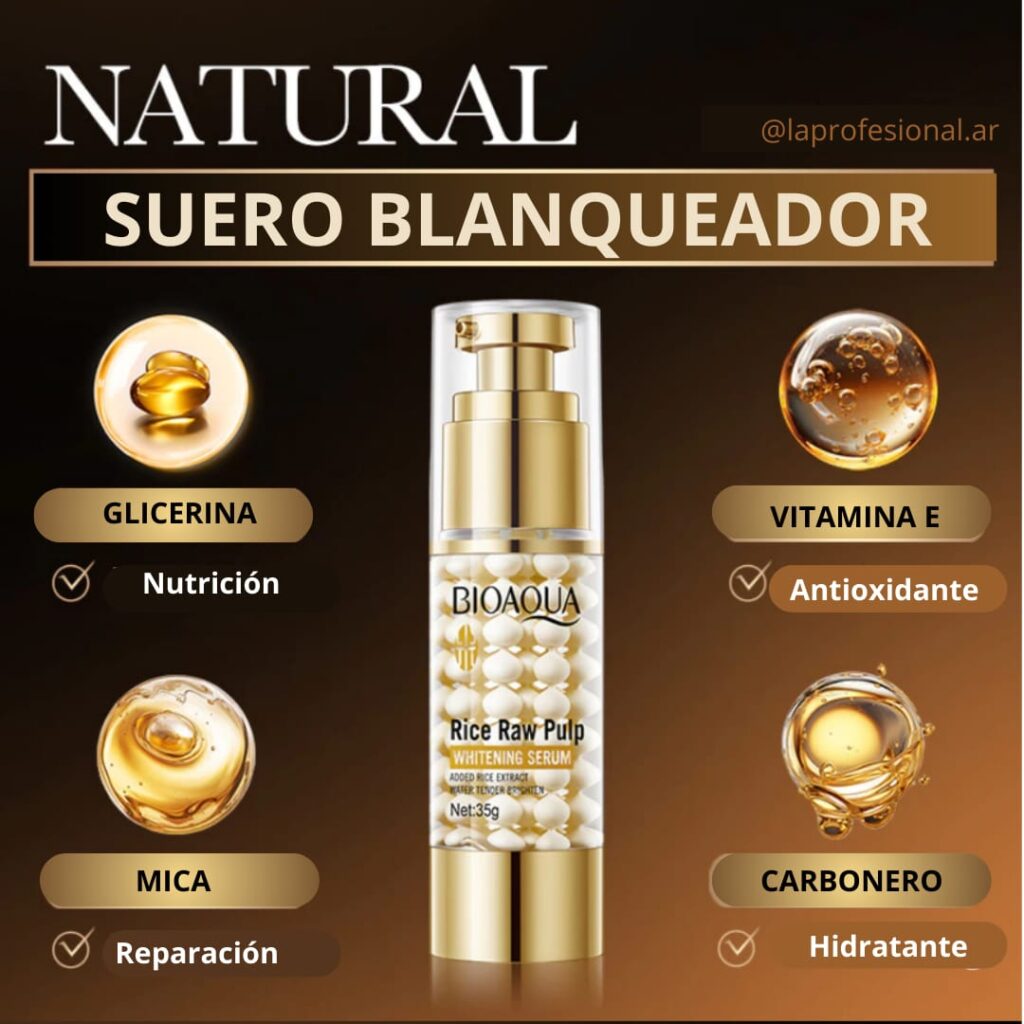 SUERO BLANQUEADOR BIOAQUA – La Profesional – Business & Estética – Córdoba, Arg