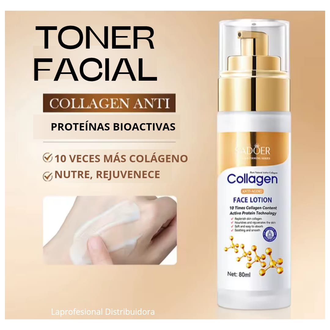 TONER FACIAL COLLAGEN SADOER – La Profesional – Business & Estética ...