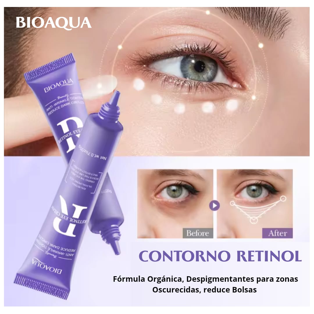 CREMA CONTORNO RETINOL BIOAQUA – La Profesional – Business & Estética – Córdoba, Arg