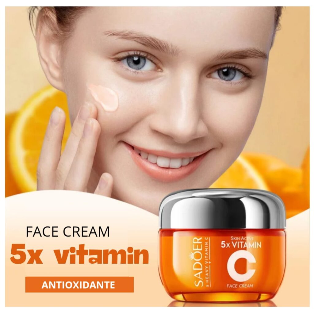 FACE CREAM 5X VITAMINA C SADOER – La Profesional – Business & Estética ...
