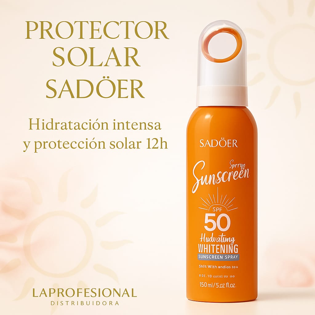PROTECTOR SOLAR SUNSCREEN SADOER – La Profesional – Business & Estética ...
